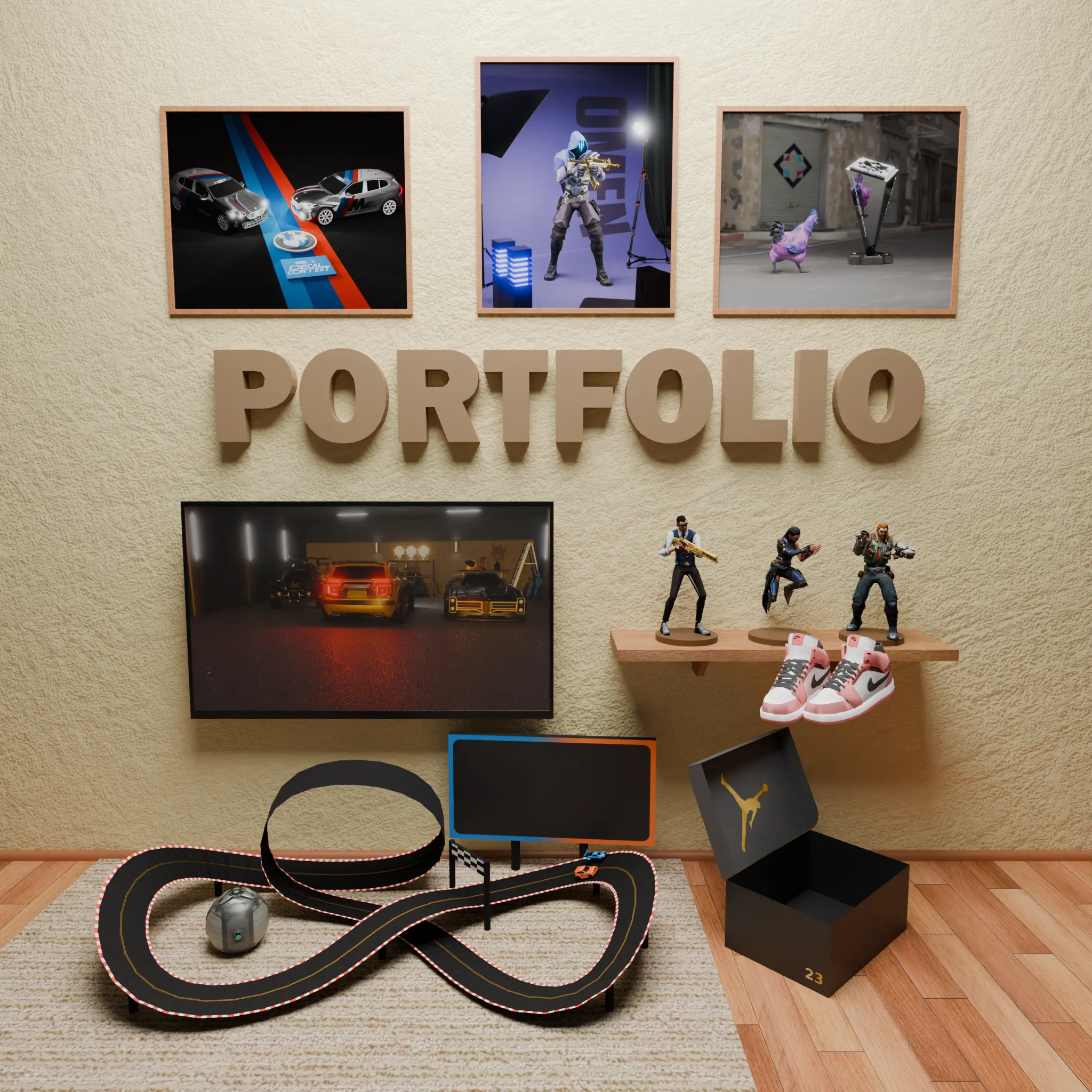 Joud Cazeaux - Portfolio